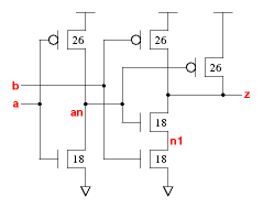 nd2a vgalib013 standard cell family